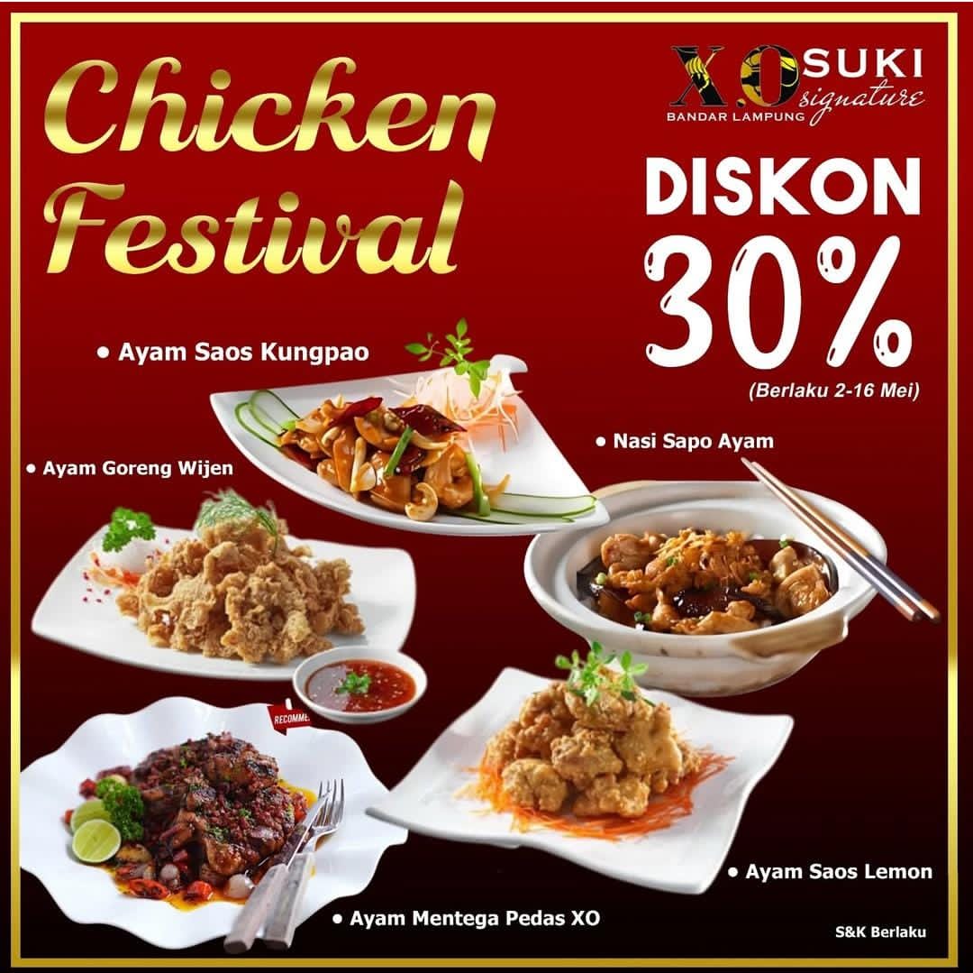 Nikmati Promo Chicken Festival di Xo Chicken Signature, Diskon Hingga ...